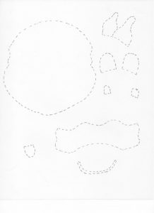 Ninja Turtle Face Cutout - How to Make Ninja Turtle Goodie Bags