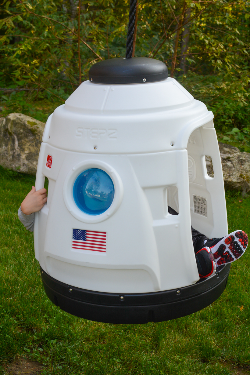 Blast Off to Outer Space With The New Step2 Space Capsule - Mommy's ...